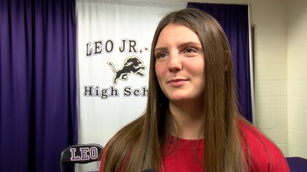 Leah May signing day full interview - YouTube