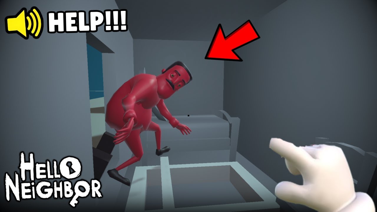 I Played The FIRST EVER Hello Neighbor Version (HN: Devgamm) - YouTube