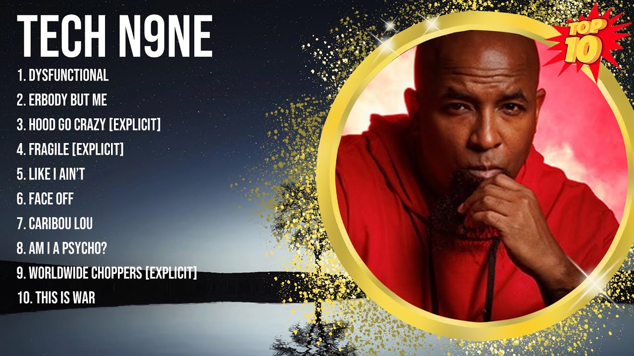 Tech N9NE 2024 MIX ~ Top 10 Best Songs ~ Greatest Hits ~ Full Album ...