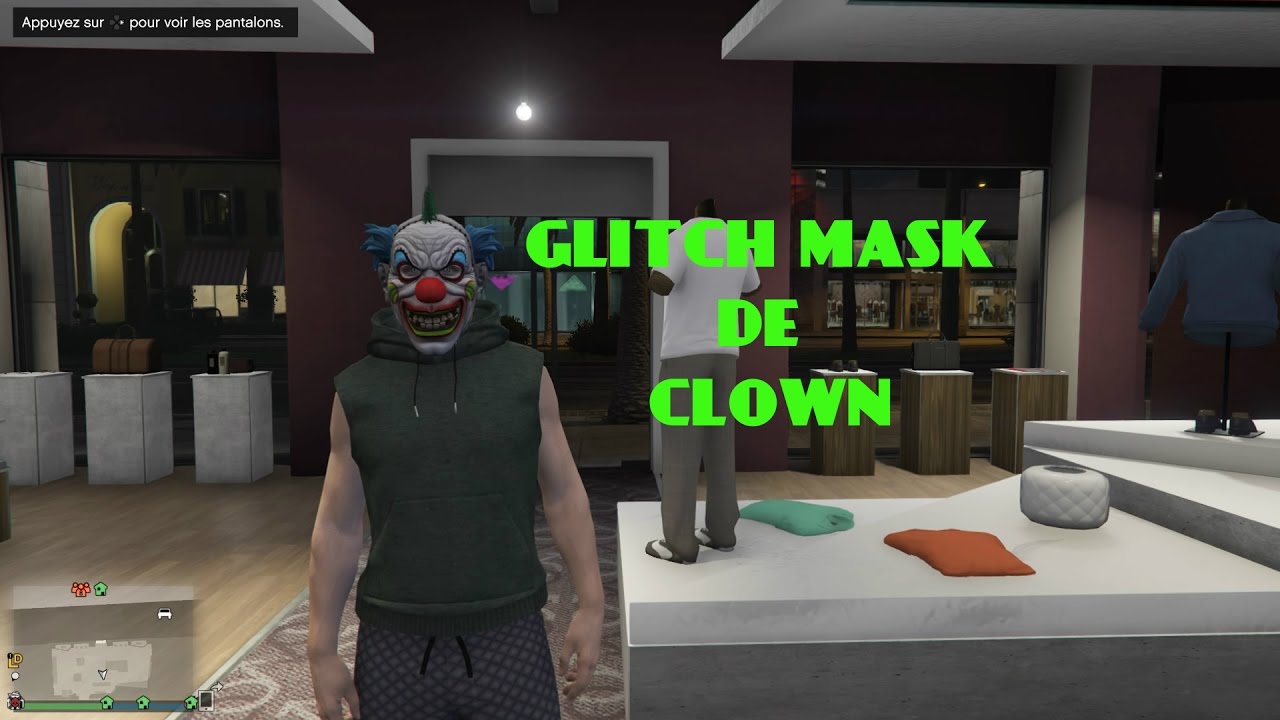 GLITCH MASQUE DE CLOWN - YouTube