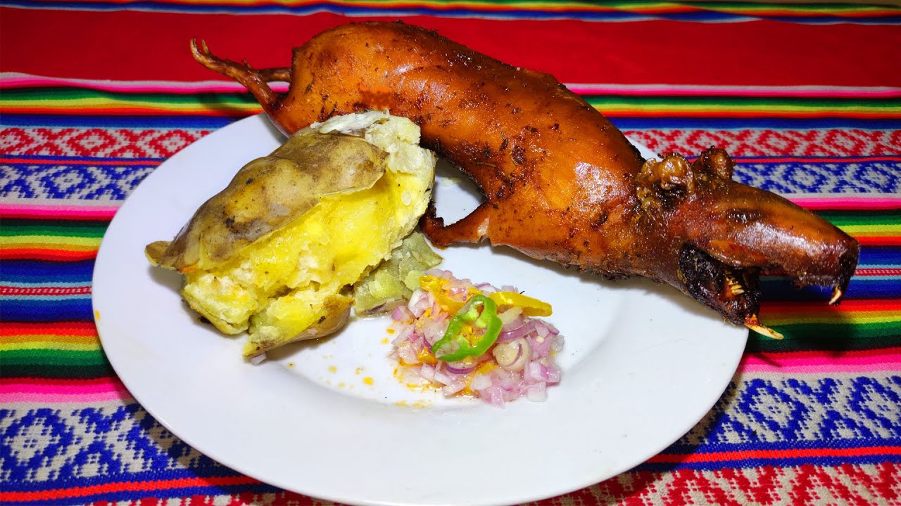 ASADO DE CUY PERUANO - YouTube