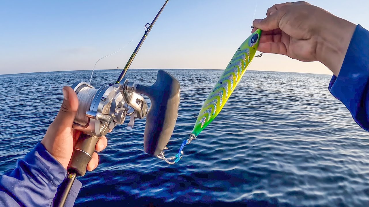 I Dropped this Jig in 300ft of water and Caught THIS! -GIANT - - YouTube