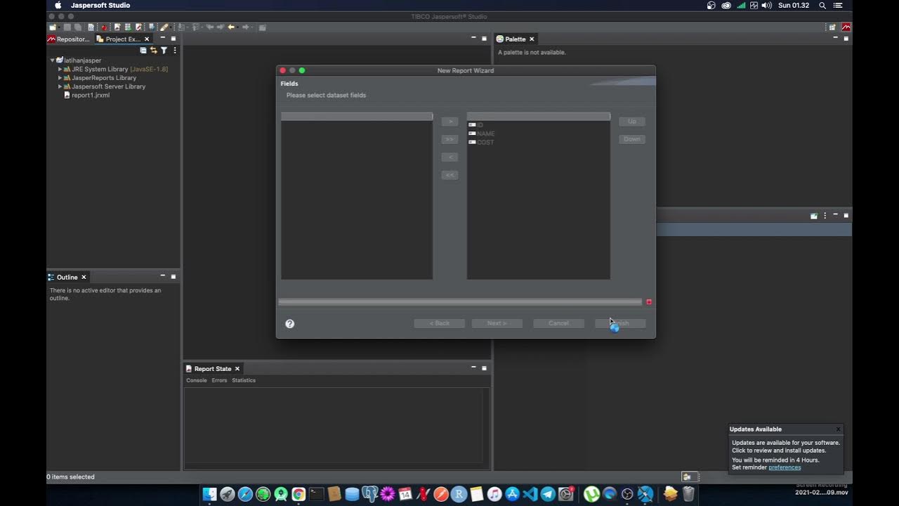 JasperSoft Studio Tutorial - 1. Membuat Report Pertama - YouTube