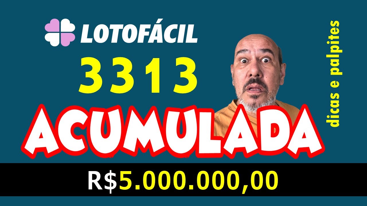 3313 LOTOFÁCIL HOJE #dicasparalotofacil #estatisticaslotofacil # ...