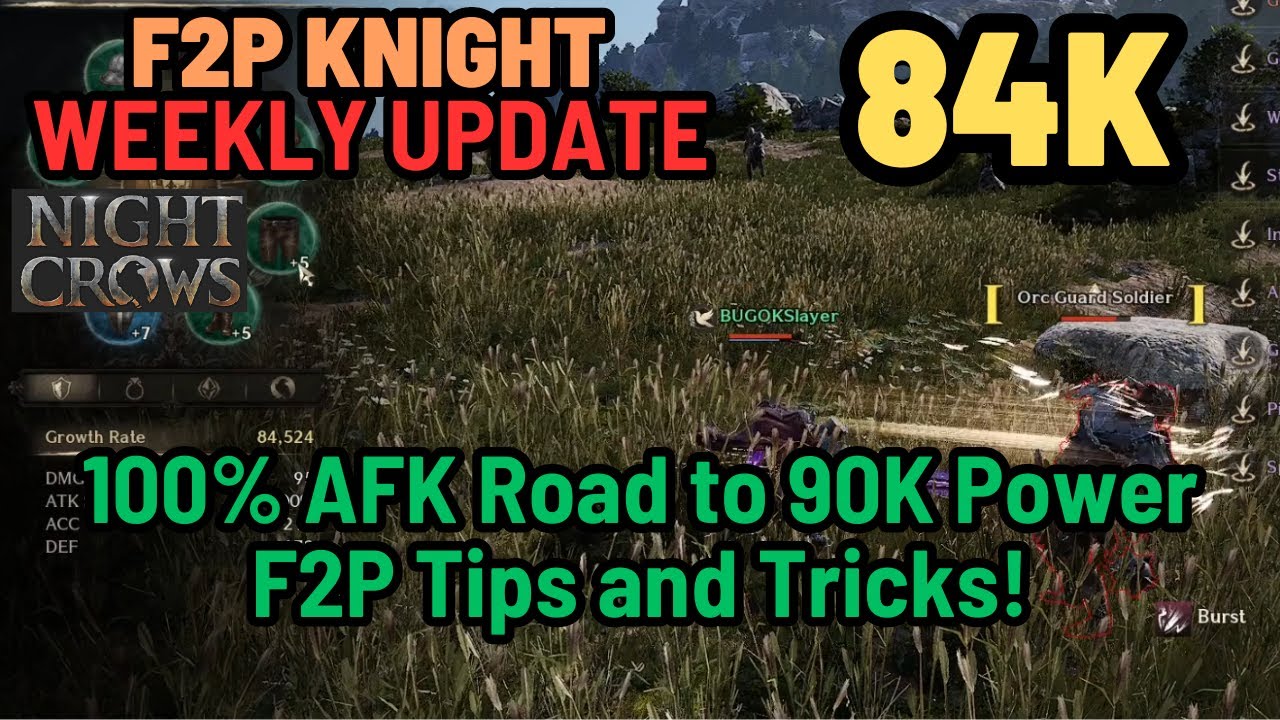 Knight Weekly Update: Road to 90K+ Power! | NIGHT CROWS GLOBAL | NFT ...