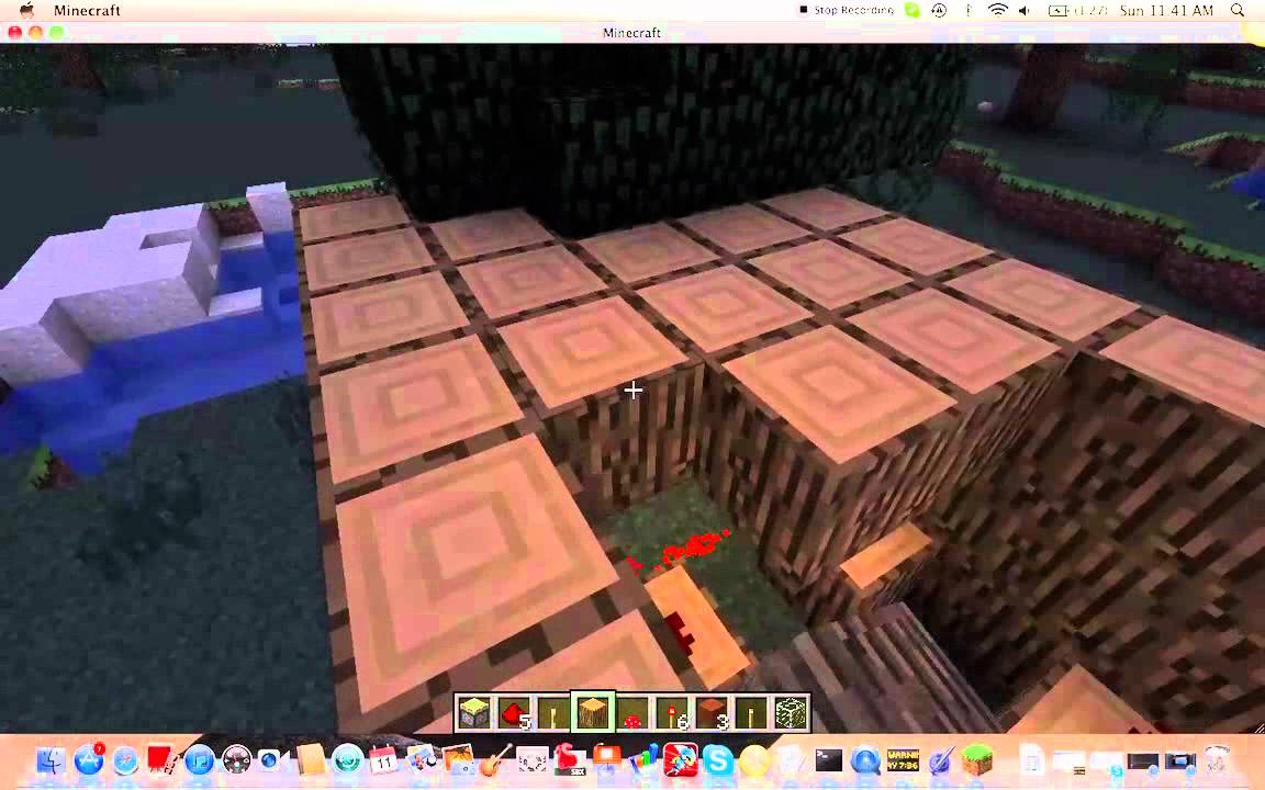 how to make a flashlight in minecraft - YouTube