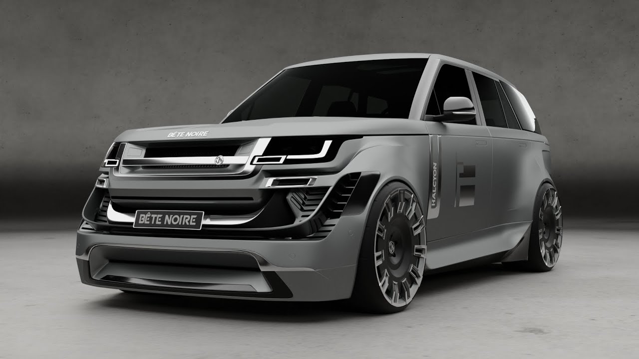 New Range Rover L 2024 "Halcyon" Custom Wide Body Kit by Bête Noire ...