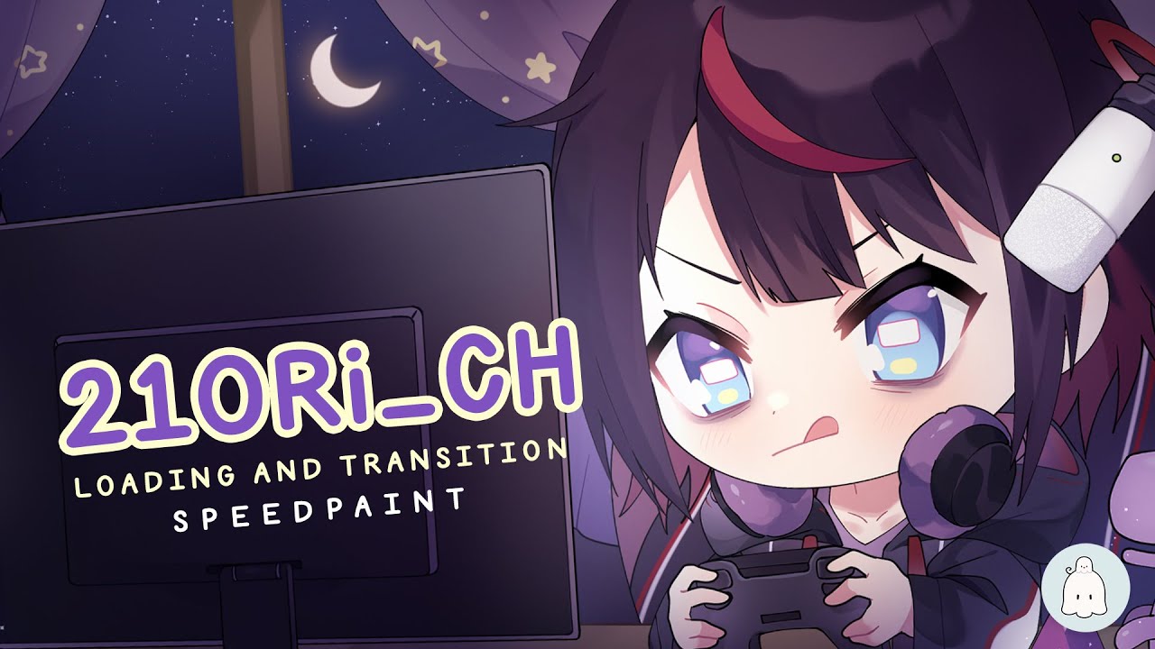 【Timelapse】210Ri_CH | Digital Painting & Motion | Sleeplezz - YouTube