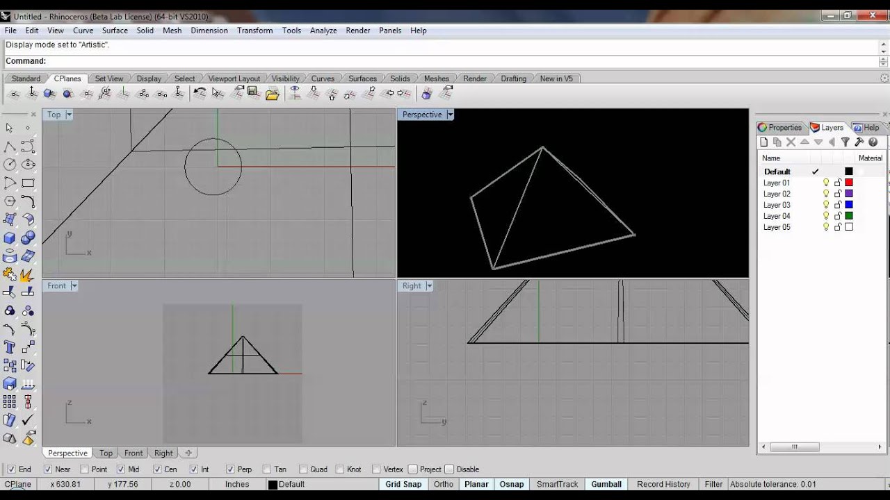 Rhino Interface Tutorial - YouTube