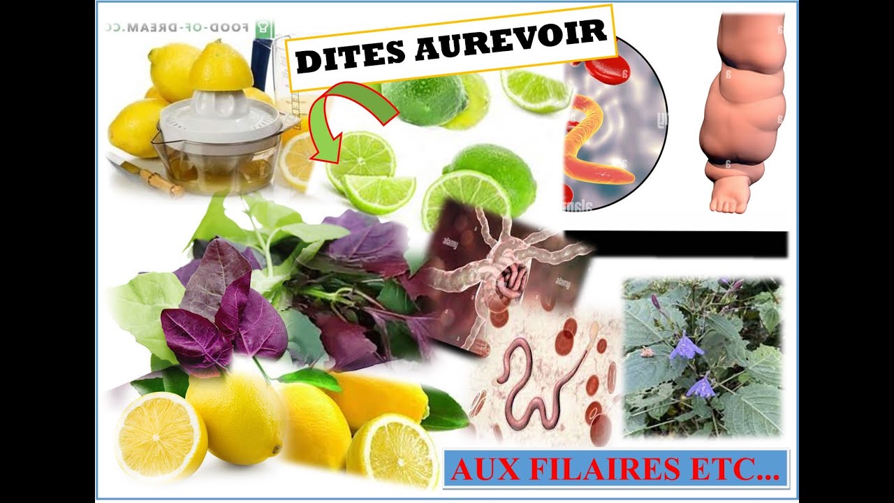 PRENDS CE MELANGE ET LES FILAIRES SERONT UN SOUVENIR - YouTube