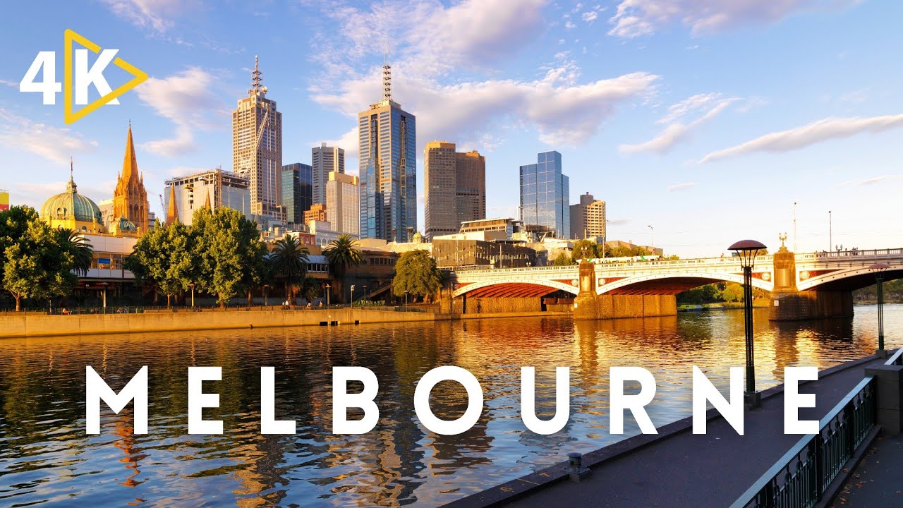 Melbourne 4K UHD | Scenic Relaxation Film with Calming Music - YouTube