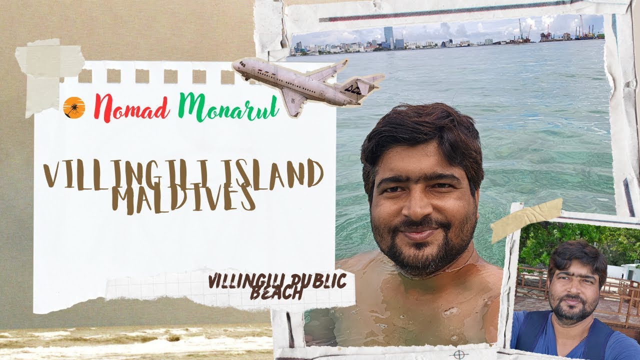 Villingili Island । Villingili Public Beach । #VilliMale #maldives ...