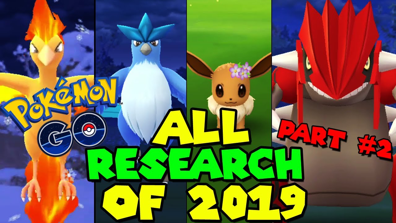 ALL RESEARCH BREAKTHROUGHS in Pokemon Go 2019 Part #2 - July to ...