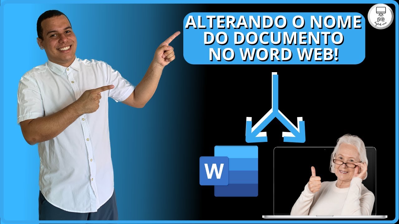 Como MUDAR o nome de um DOCUMENTO no WORD WEB! - YouTube