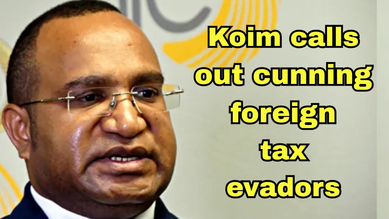 SAM KOIM Calls Out Ramu Nico and PNG LNG for tax avoidance patterns ...