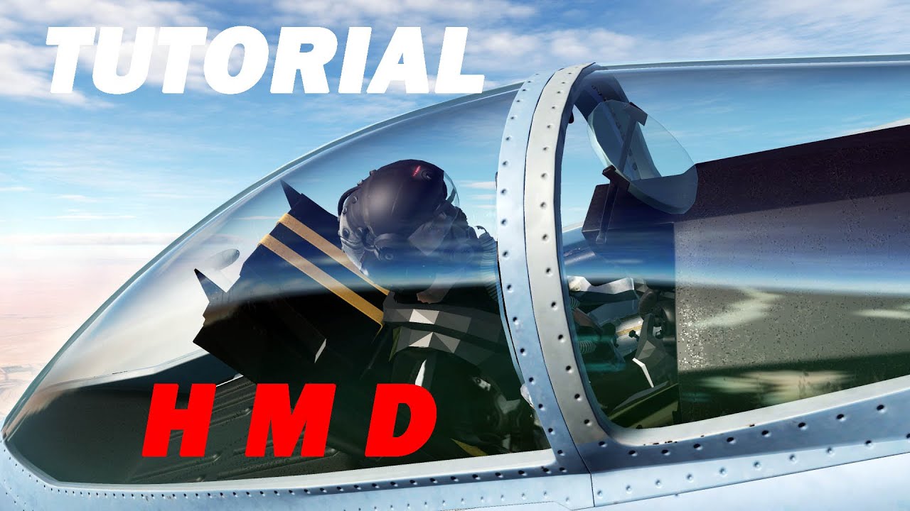 DCS Eurofighter Typhoon Lehuzas HMD helmet mounted display TUTORIAL ...