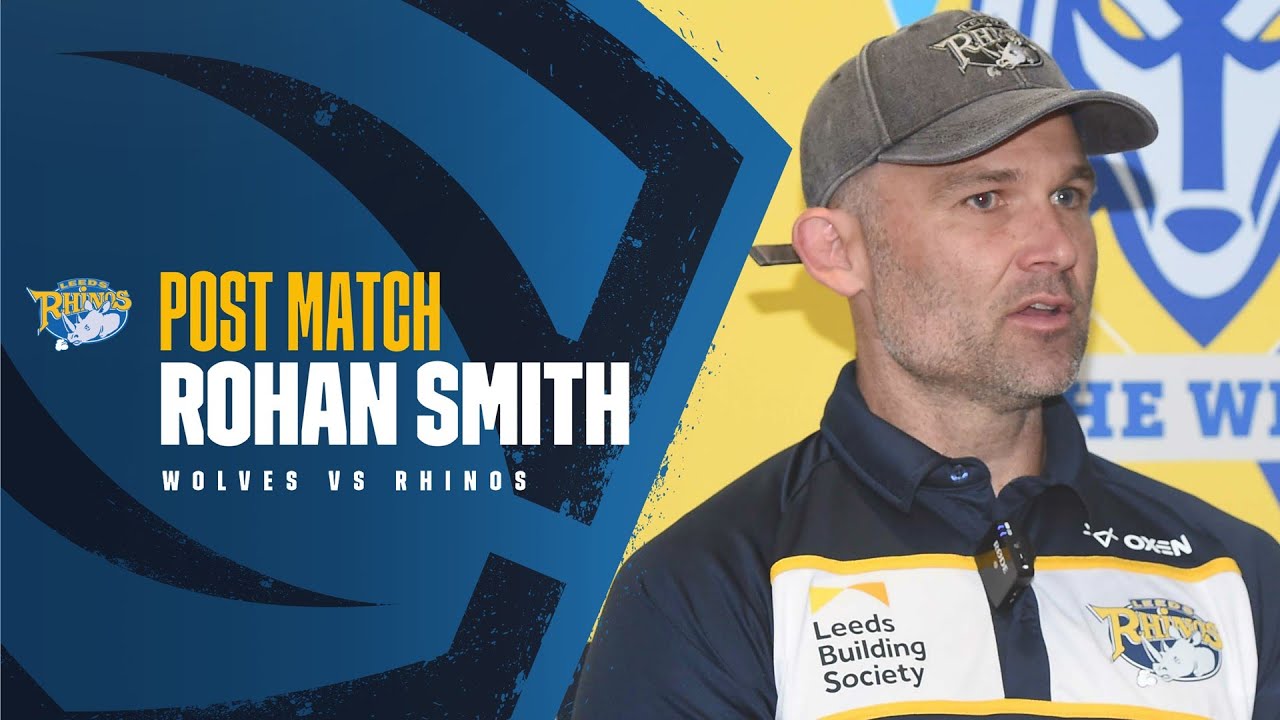 Rohan Smith post match press conference - YouTube