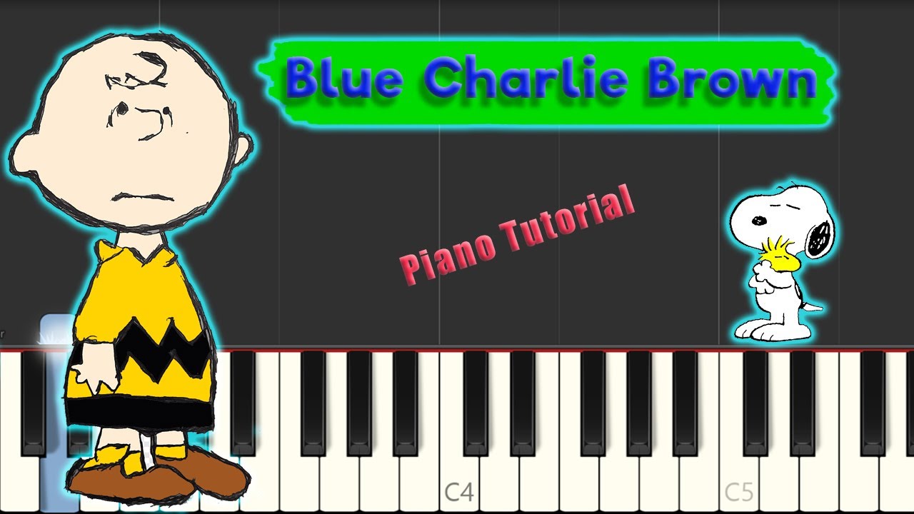 Vince Guaraldi - Blue Charlie Brown - Jazz Piano Tutorial - YouTube