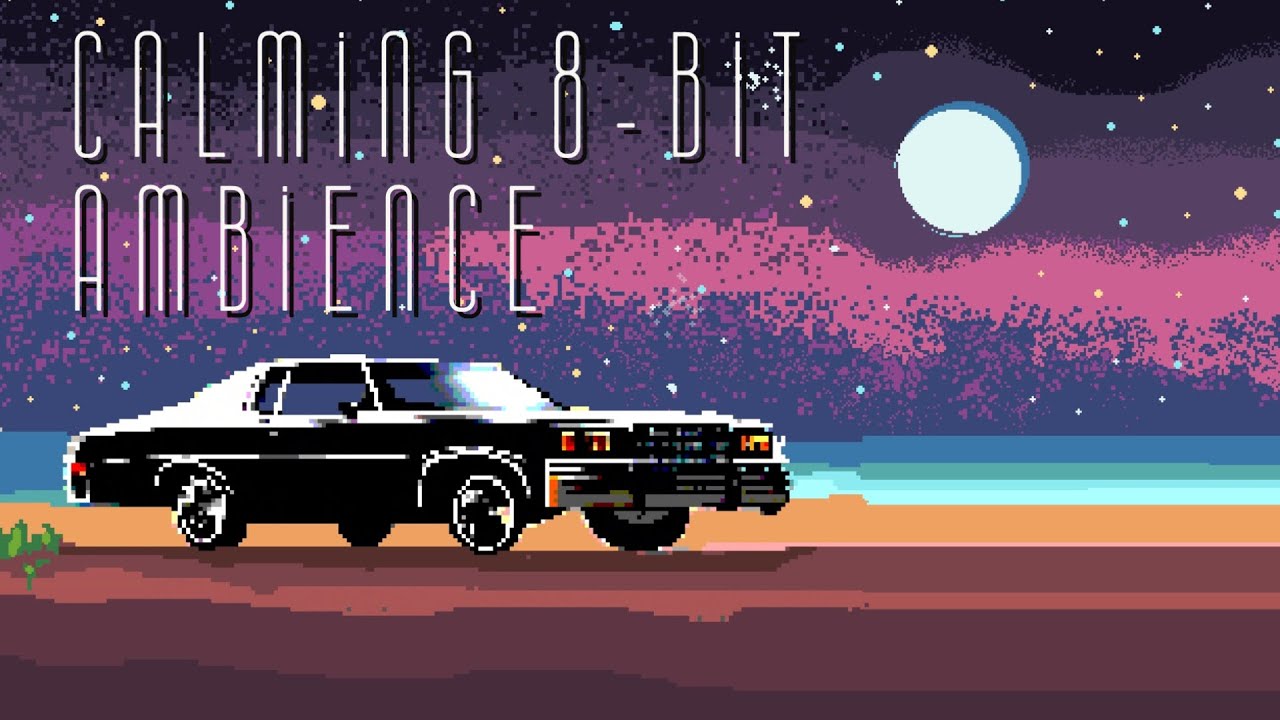 Calming 8-Bit ambience - White noise that mimics the calming sounds of ...