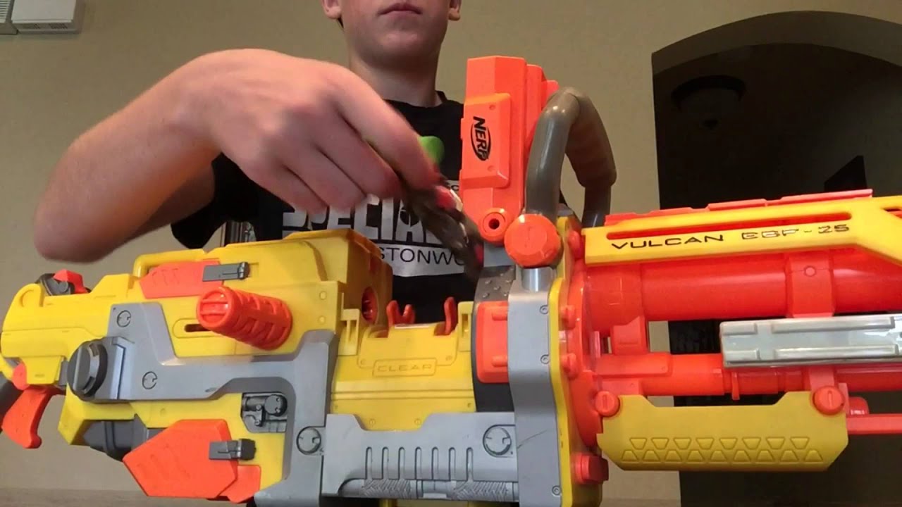 All About the Nerf Vulcan EBF-25[Review] - YouTube