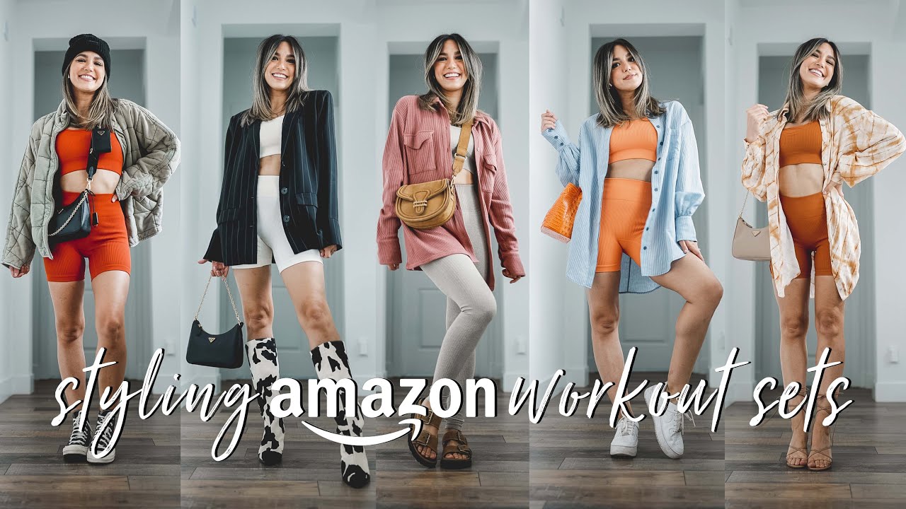 STYLING AMAZON WORKOUT SETS! (UNDER $30) | 2021 - YouTube
