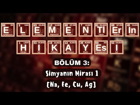 ELEMENTLERİN HİKÂYESİ | BÖLÜM 3: “SİMYANIN MİRASI I” (Na, Fe, Cu, Ag)