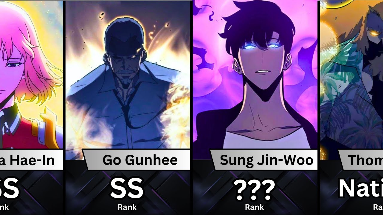 All Hunters in Solo Leveling and Their Ranks - YouTube