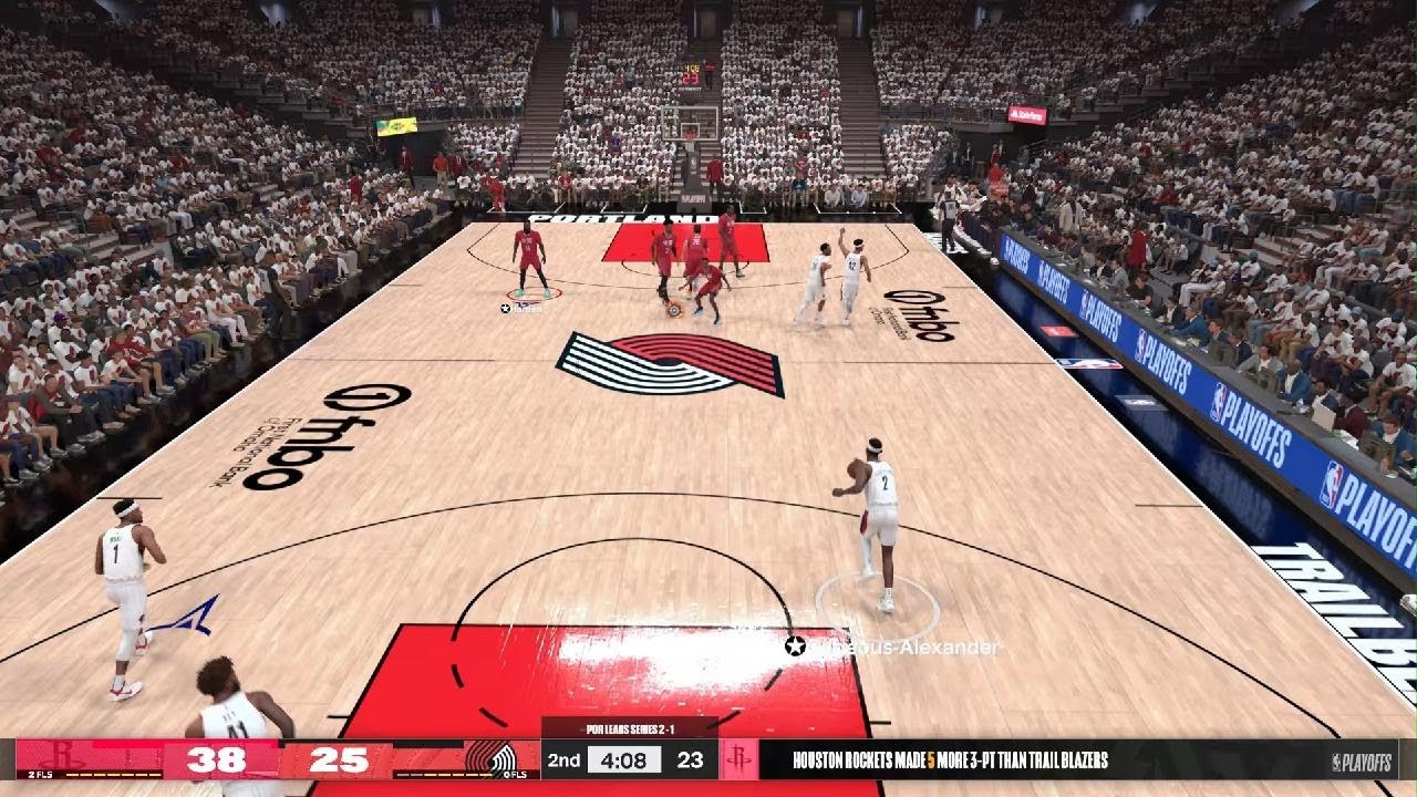 NBA 2K24 Trailblazers defense chant #2 - YouTube