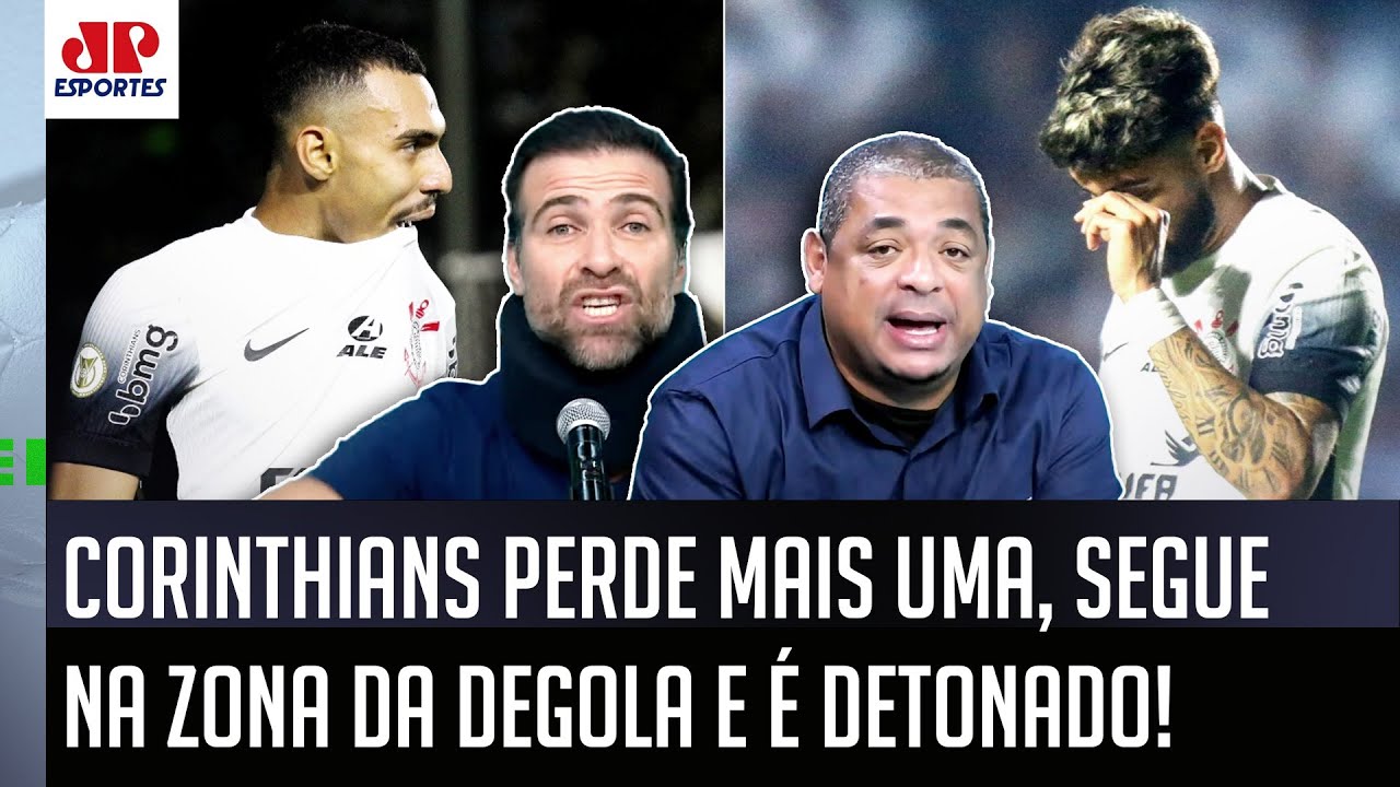 "Se NADA MUDAR, o Corinthians VAI CAIR, cara! É DESESPERADOR como ...