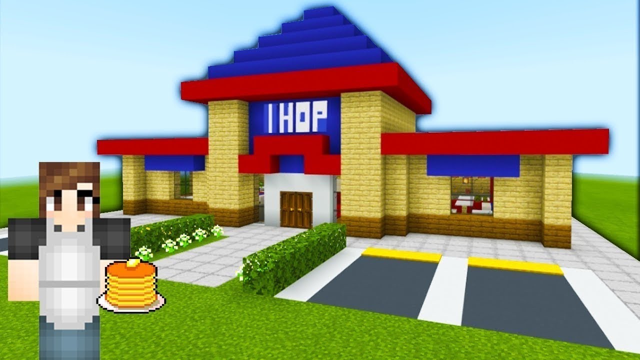 Building Goth IHop w/ Subscribers (Minecraft Bedrock) - YouTube