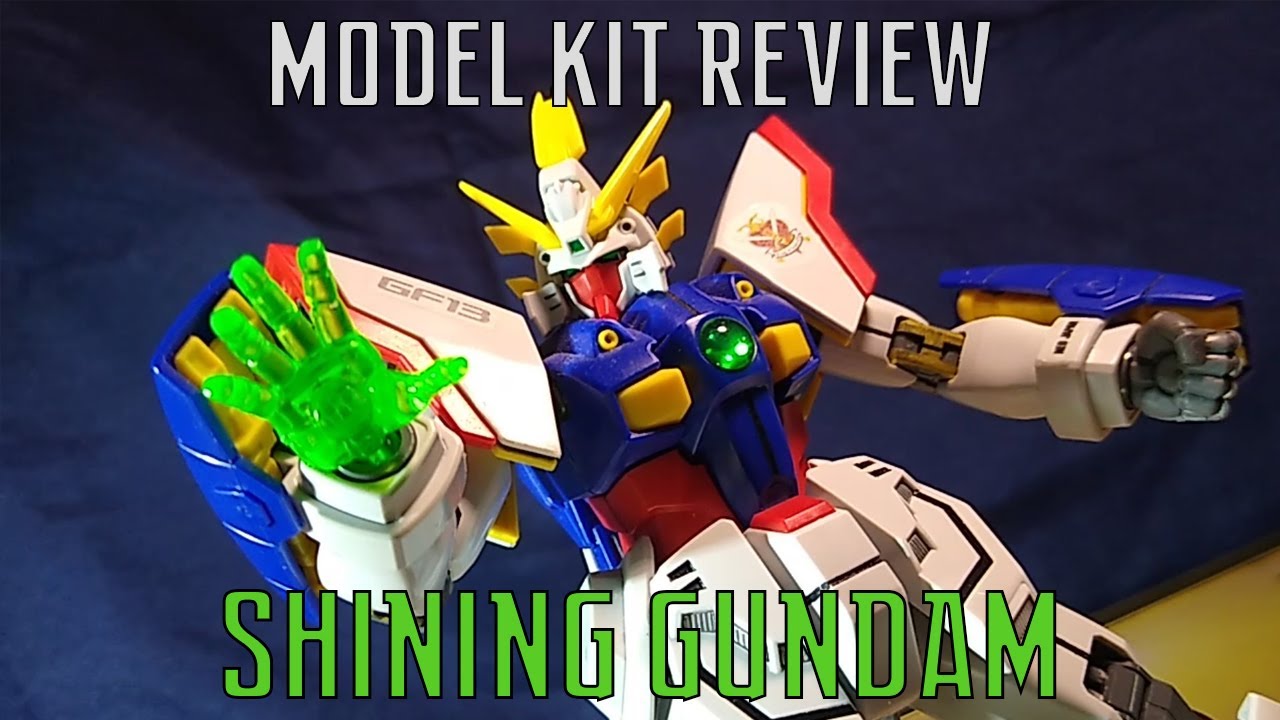MG Shining Gundam | Model Kit Review | G Gundam - YouTube