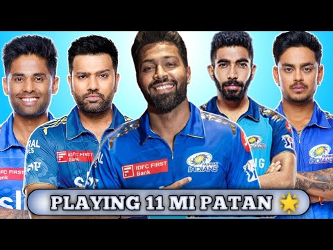 playing 11 mi paltan 🔥@MumbaiIndians - YouTube