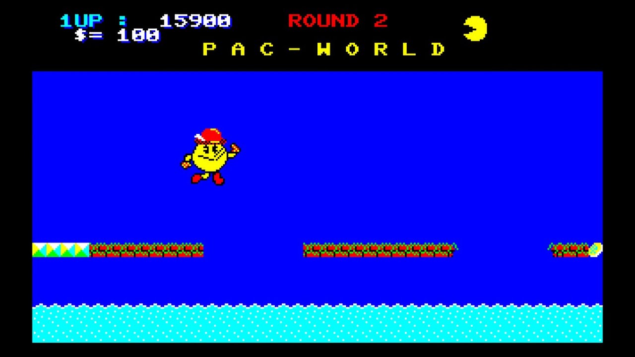 Sharp X1 Game: Pac-World (198x) - YouTube