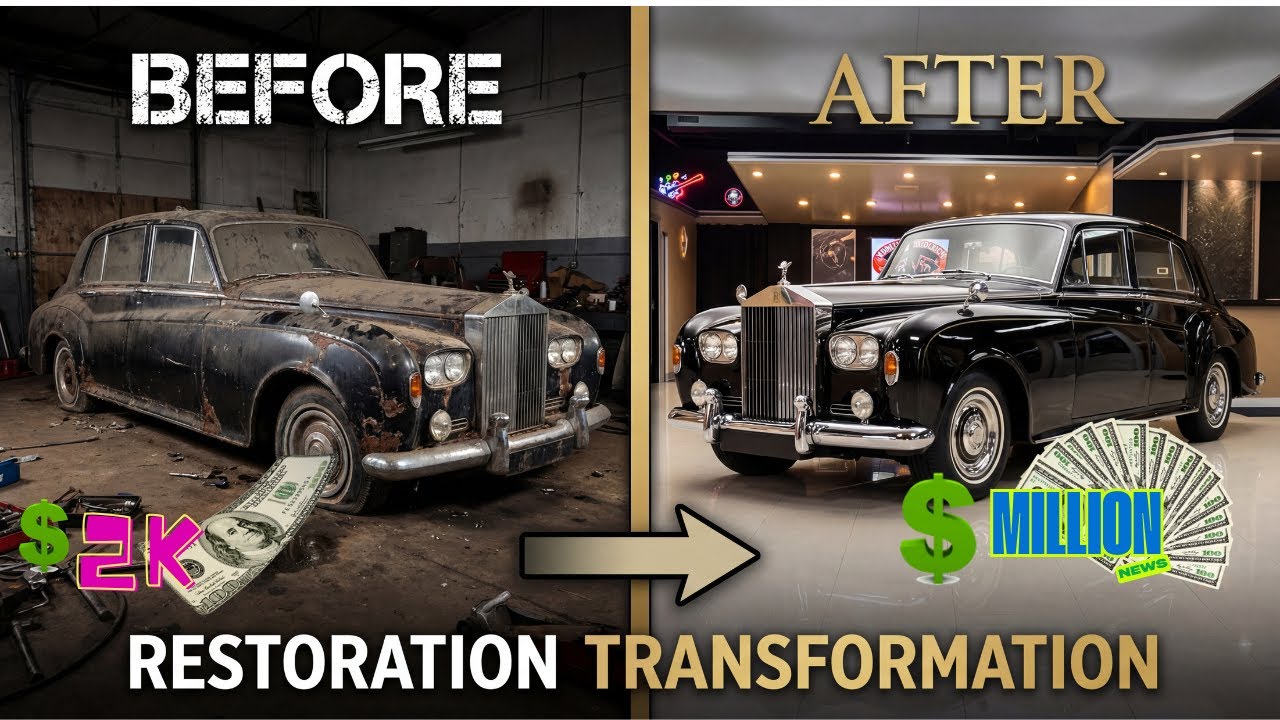$1,000,000 Rolls-Royce Restoration | Extreme Before & After ...