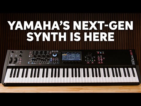 Yamaha MODX M7 76-key Performance Synthesizer Demo