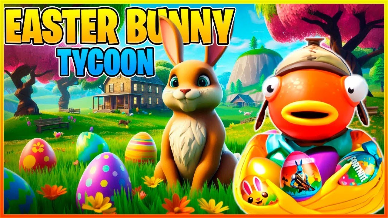 Fortnite - Easter Bunny Tycoon (Creative Map) - YouTube