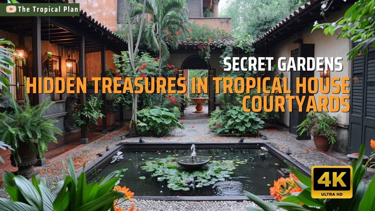 Secret Gardens: Hidden Treasures in Tropical House Courtyards - YouTube