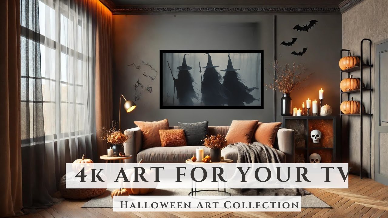 Witching Hour Shadows | Spooky Halloween Art for Your TV | 4K UHD | 2 ...