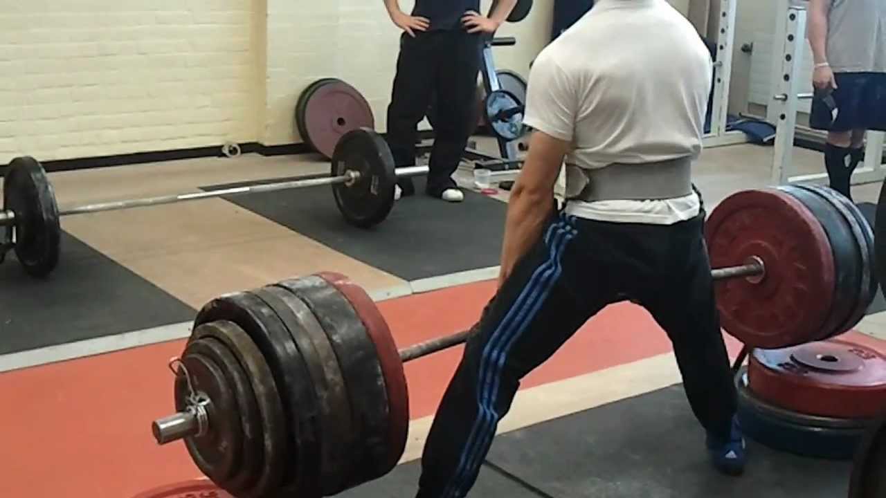 Steve Tyers Pulling Up A 280kg / 617lbs Deadlift On 18 Inch Platform ...