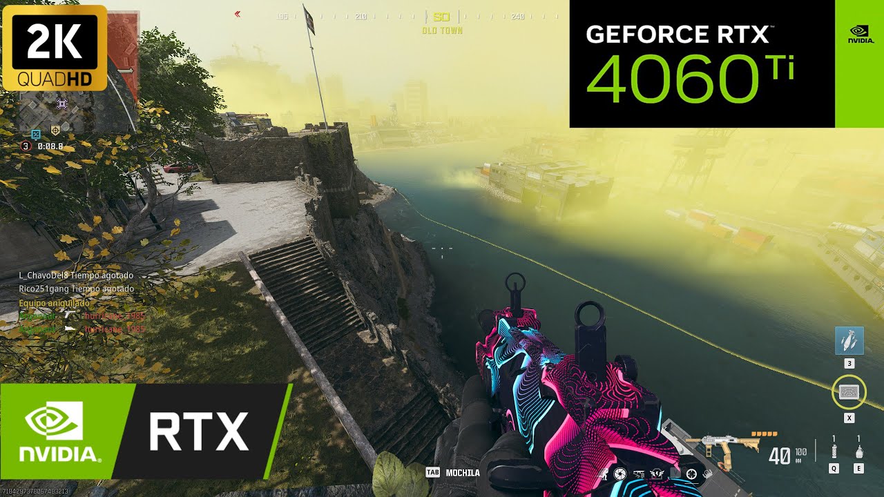 👉 Call of Duty WARZONE 3 🔥 RTX 4060 TI 8G ( 2K Ultra Graphics RTX ON ...