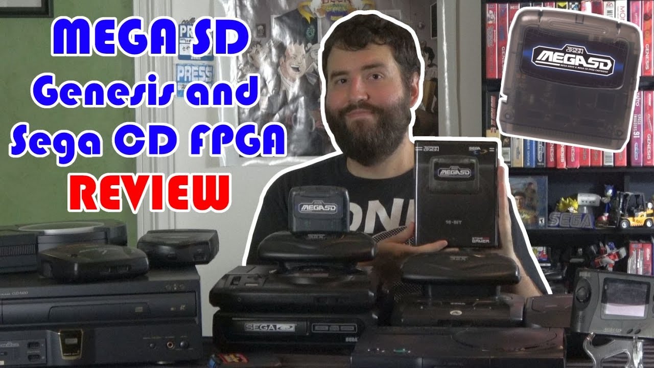 Mega SD Review - Genesis, SMS, 32X, & Sega CD Flash Cart! - Adam ...