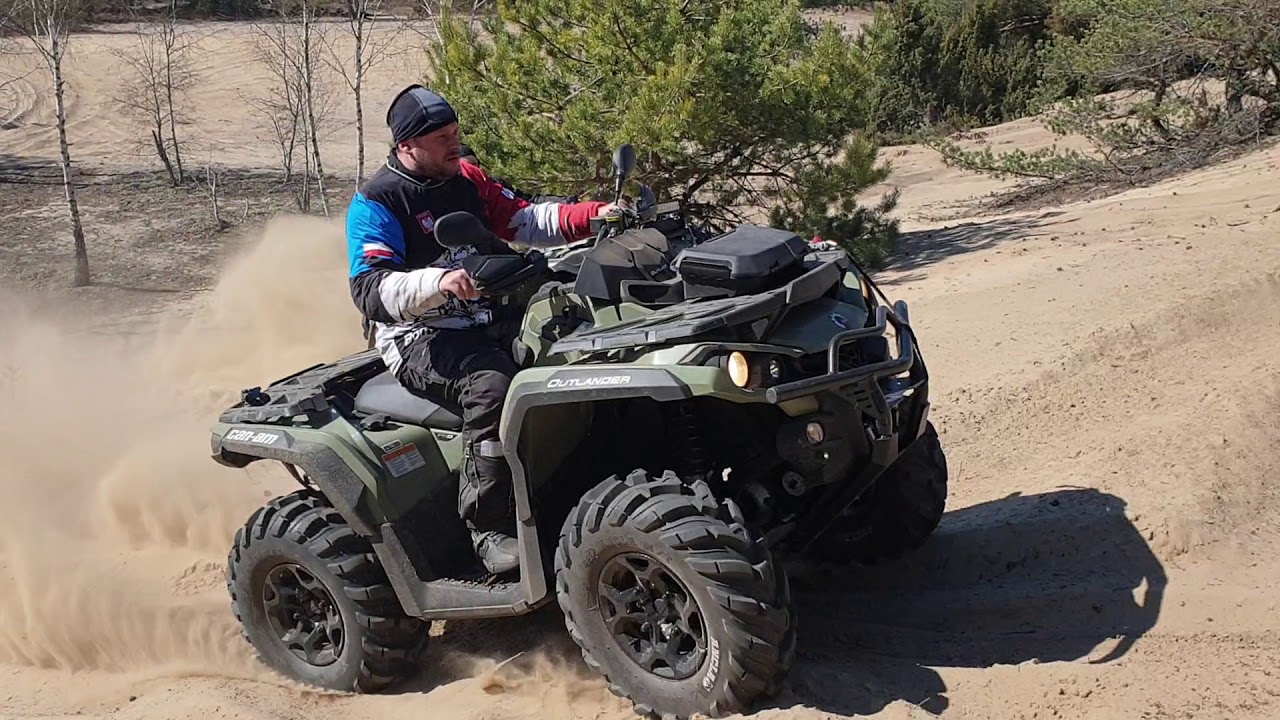 Can am 570 test opon MAXXIS Vipr vs Ancla - YouTube