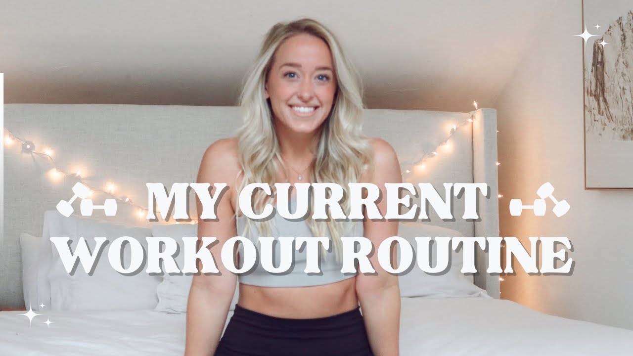 MY CURRENT WORKOUT ROUTINE | at home workouts, fat loss routine ...