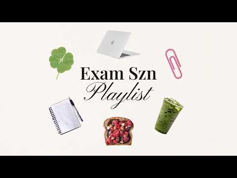 Survival mode: EXAM SZN 📚 Non-stop Productivity for Final Exams ✨ Study playlist