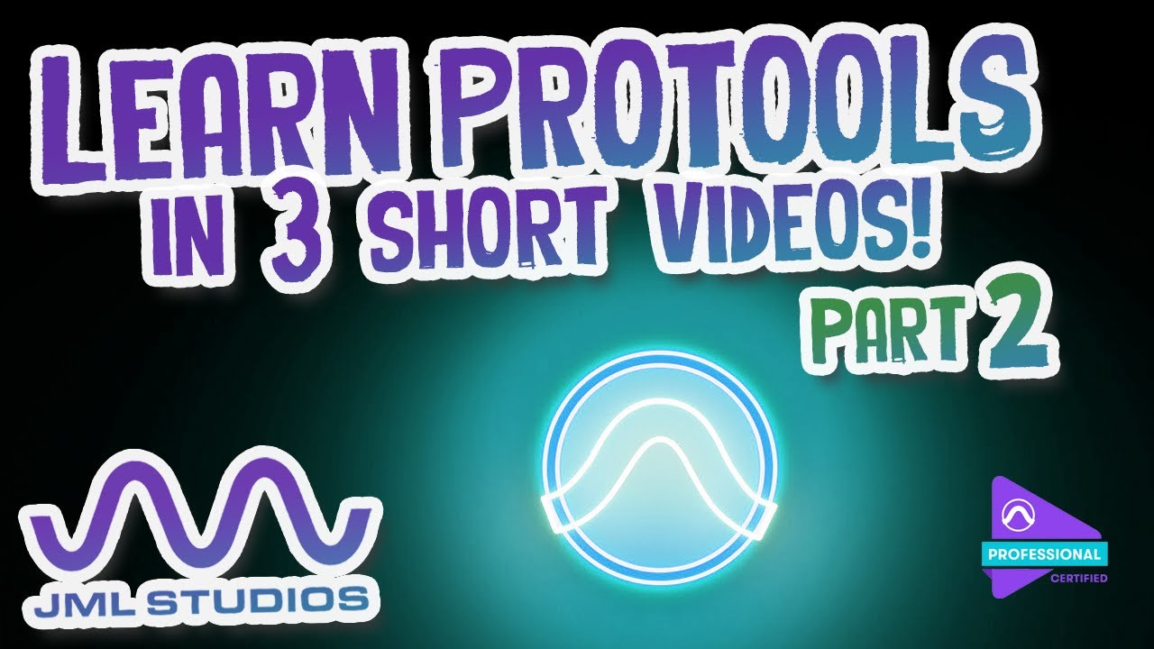 PRO TOOLS 102 - Part 2 of a 3 Part Audio Engineering 100 Level Course Series #protools #audio ...