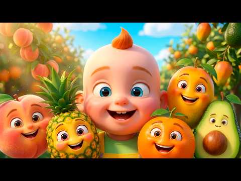 Фрукты и Витамины  | Весёлая обучающая песенка для детей | Музыкаша
