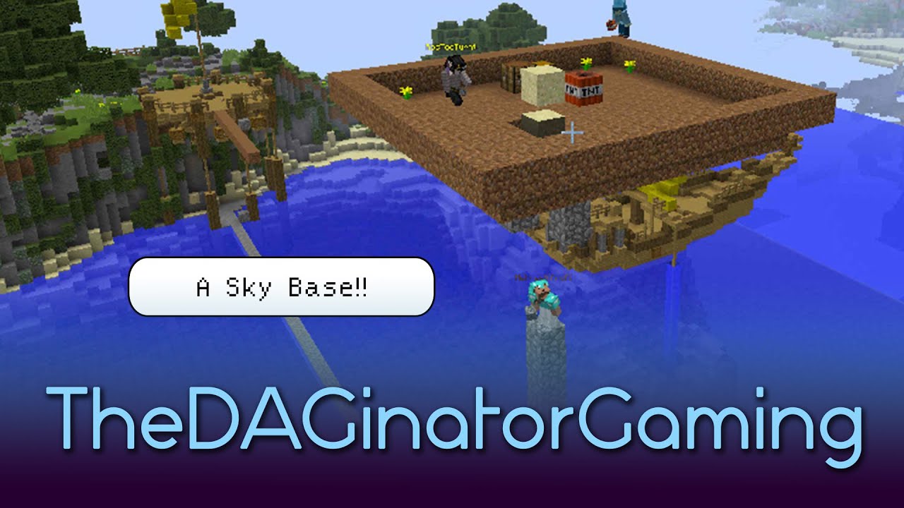 Minecraft: Bridges: A Sky Base! (19) - YouTube