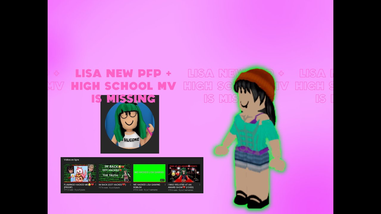 LISA NEW PFP + HIGH SCHOOL MV IS MISSING - YouTube