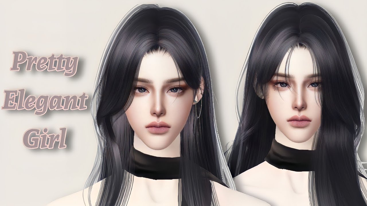 Zepeto Face Tutorial Pretty Elegant Girl- Non Pro & Pro Mode ||Zepeto ...