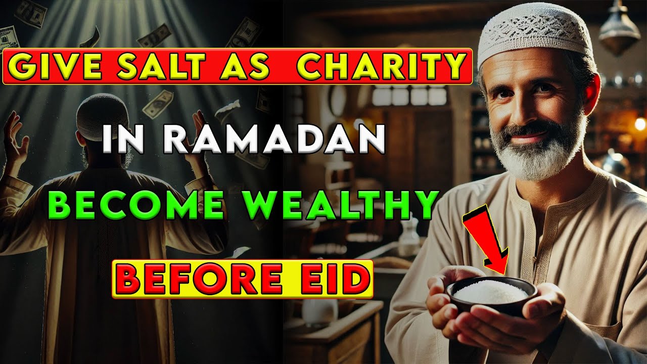 Give Salt as Charity in Ramadan & Unlock Wealth Before Eid! - YouTube